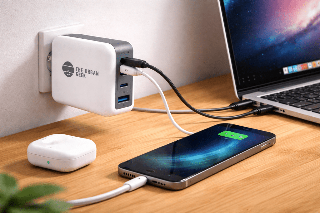 GaN Chargers & Adapters 30W–100W | The Urban Geek